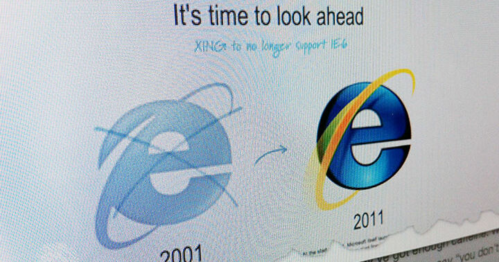 Helfen Sie dem Internet, verzichten Sie auf IE6